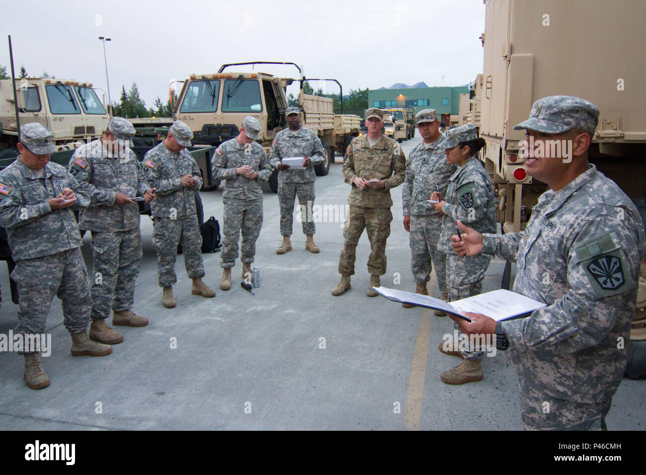 Arizona Army National Guard 2nd Lt. Jonathan Gonzales, support ...