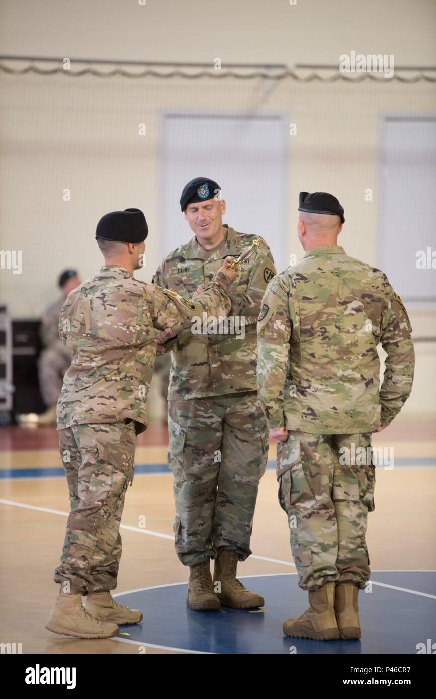 U.S. Army Lt. Col. Michael Minaudo, Allied Forces North Battalion ...