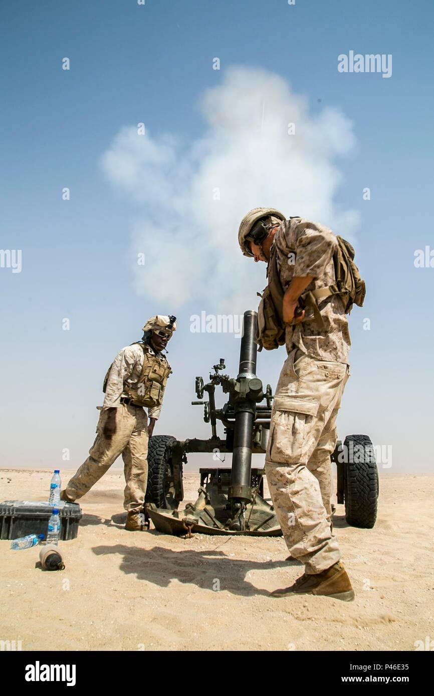 U.S. 5TH FLEET AREA OF OPERATIONS (June 26, 2016) U.S. Marine Sgt ...