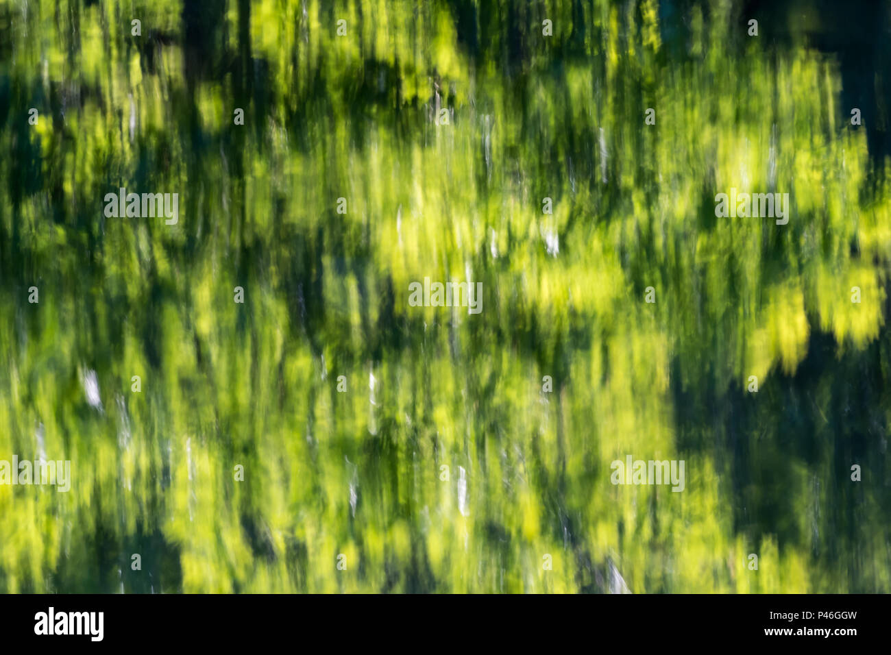 Background image with abstract green water reflections Stock Photo - Alamy