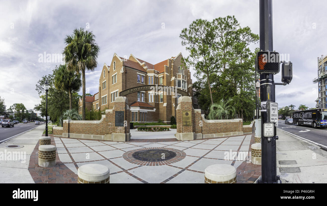 Uf entrance sign hi-res stock photography and images - Alamy