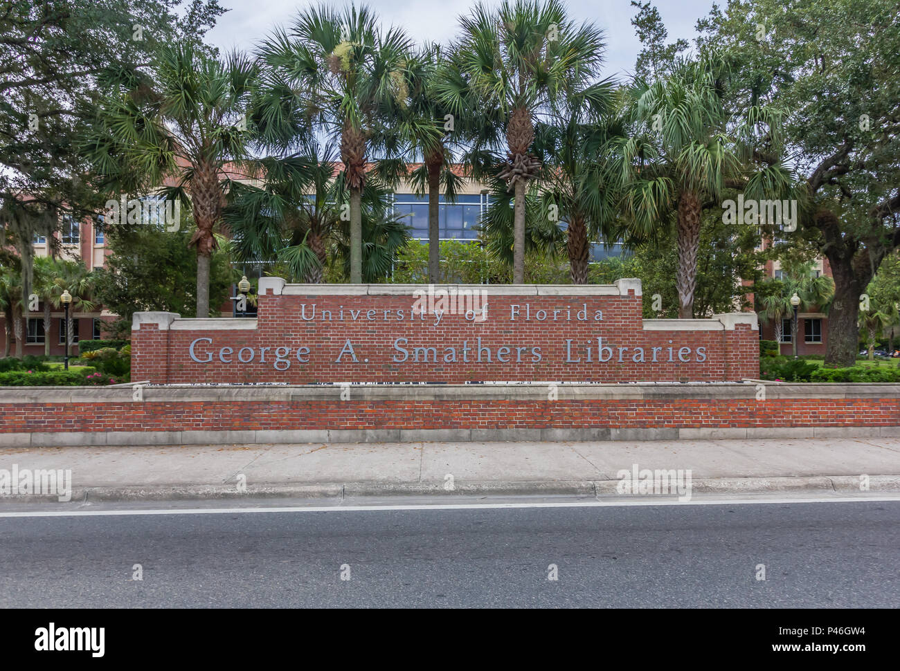Red brick smathers library building hi-res stock photography and images ...