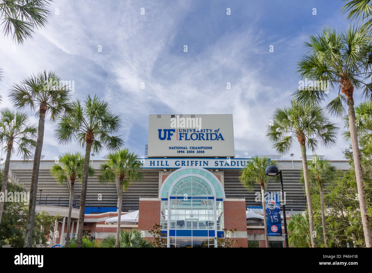Steve Spurrier-Florida Field at Ben Hill Griffin Stadium ("The Swamp ...
