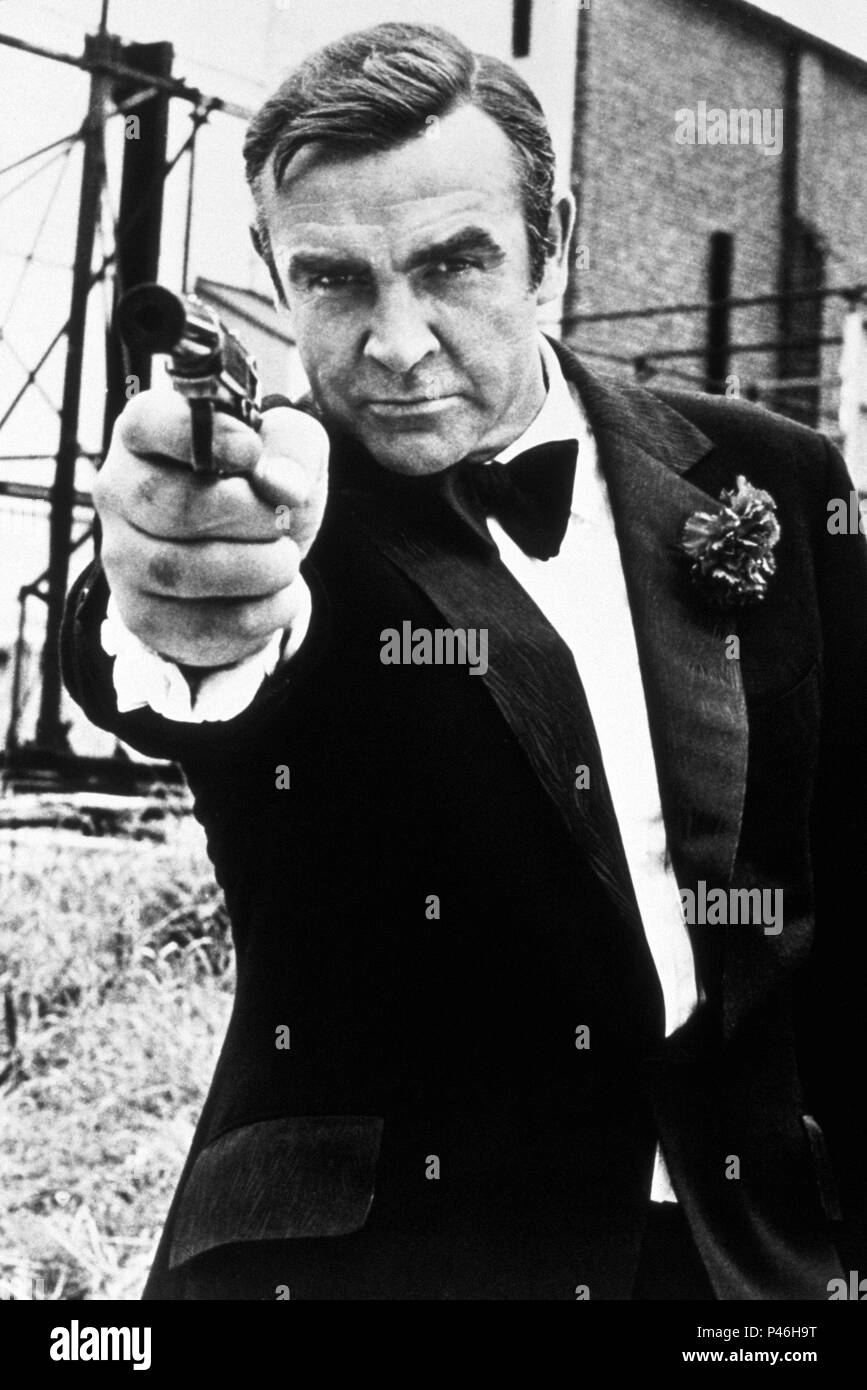 James Bond Film Diamonds Black and White Stock Photos & Images - Alamy