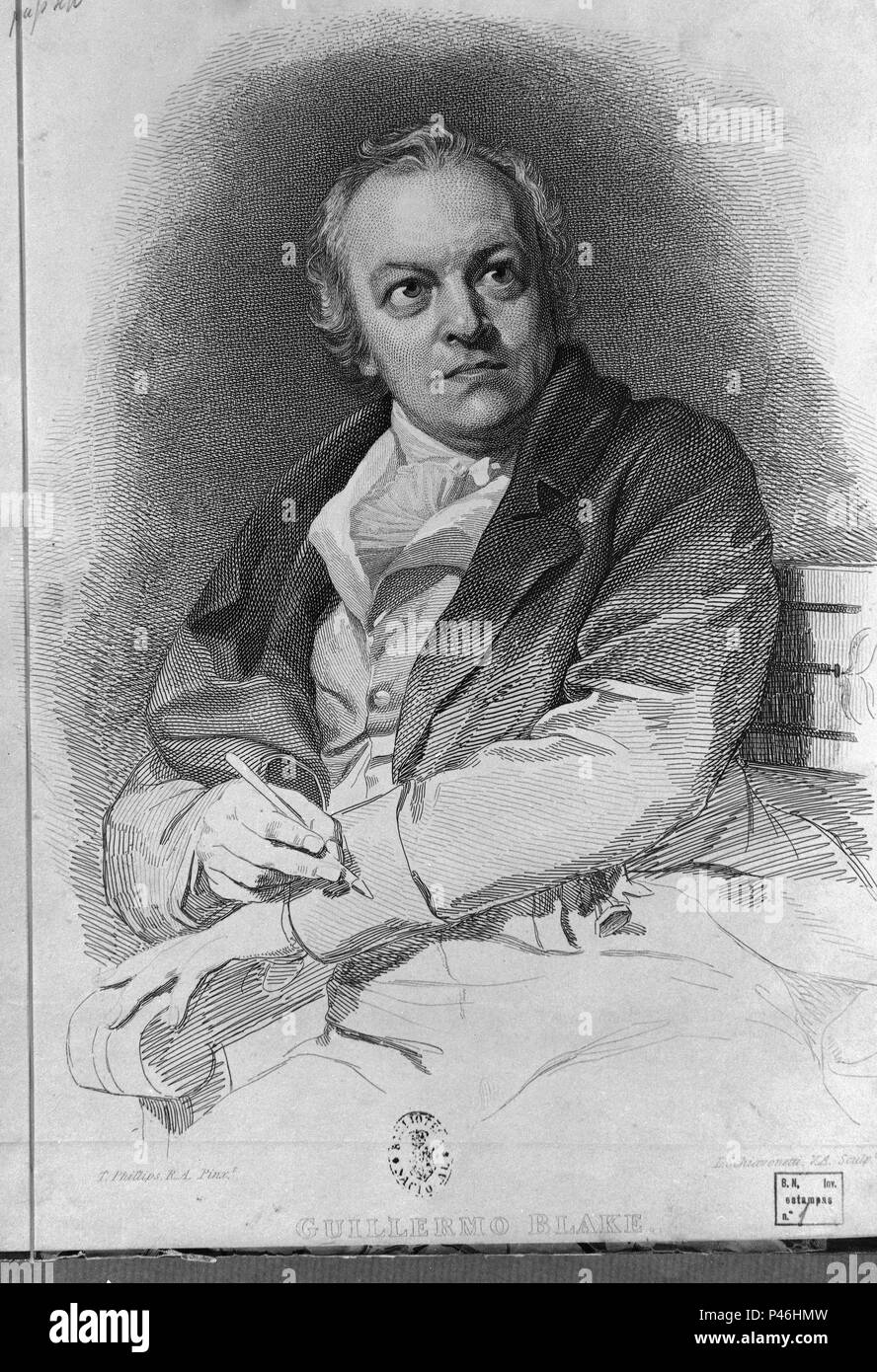 William Blake, engraved by Luigi Schiavonetti - 19th century ...