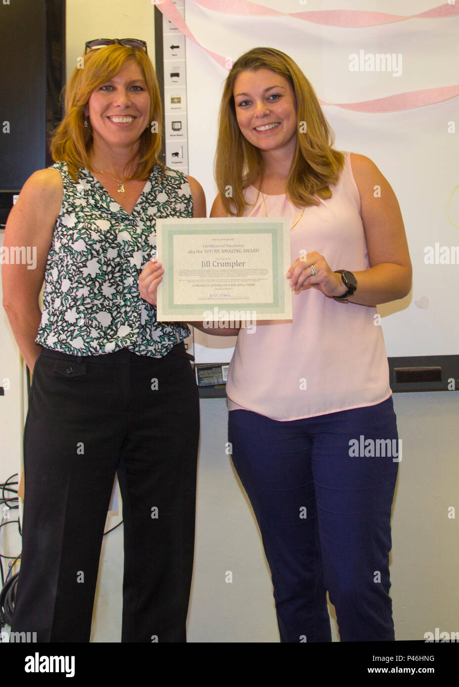 Jill Crumpler, coordinator for Marine Corps Family Team Building aboard ...