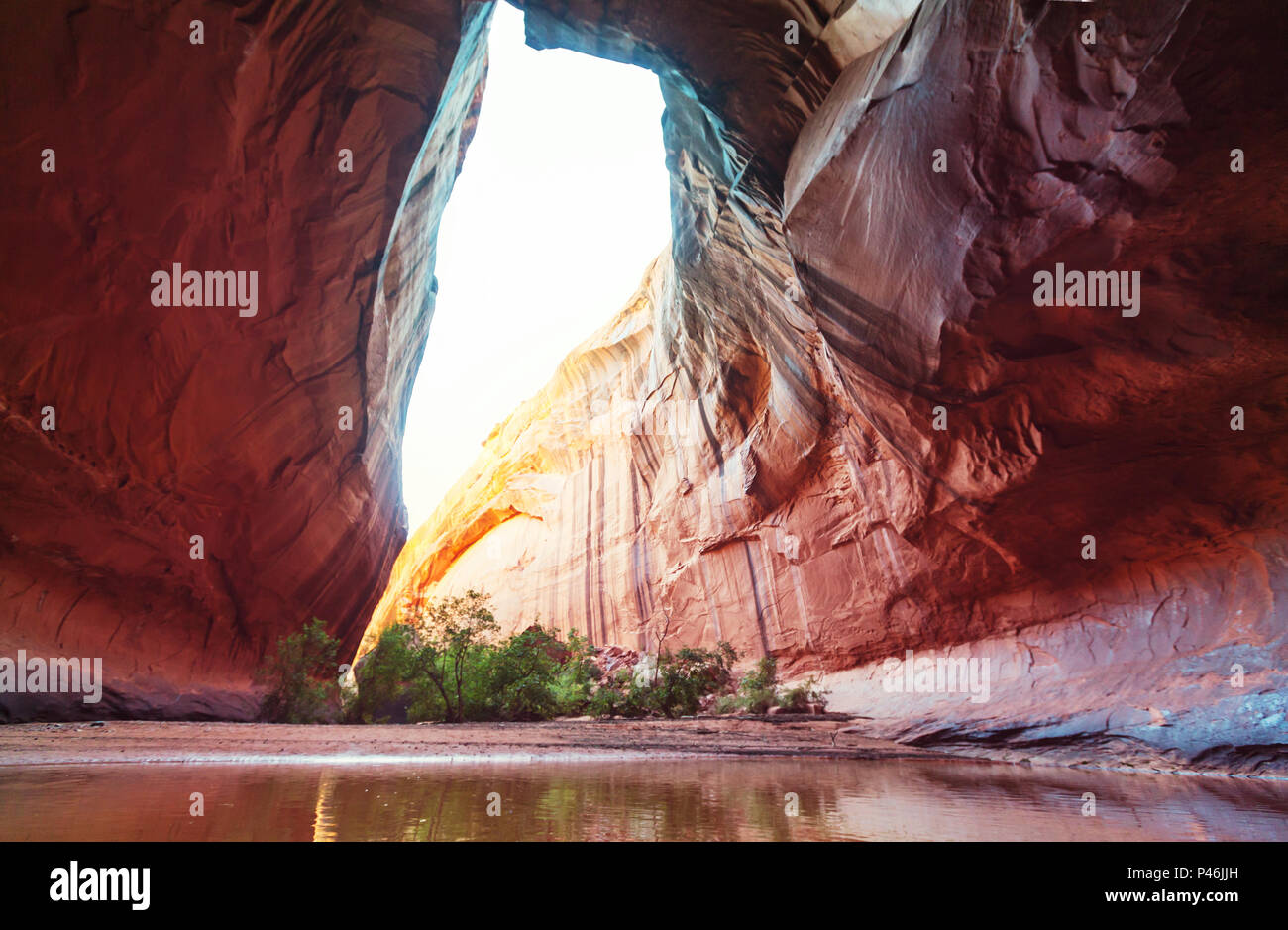 Cathedral rock and golden canyon hi-res stock photography and images ...
