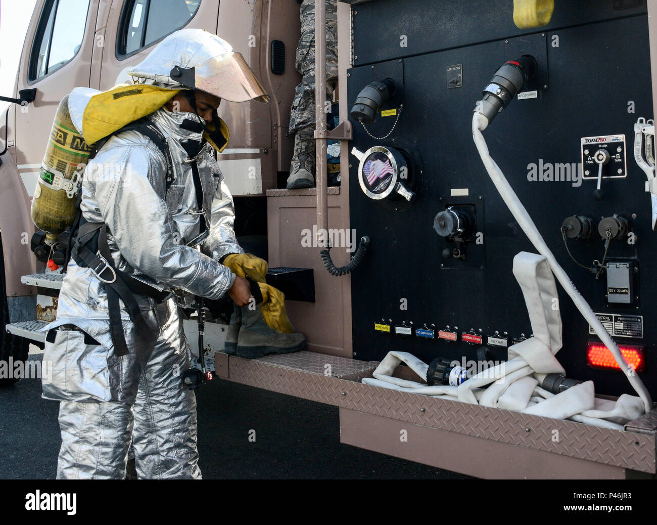 Senior Airman Dashawn Gilford, 379th Expeditionary Civil Engineer ...