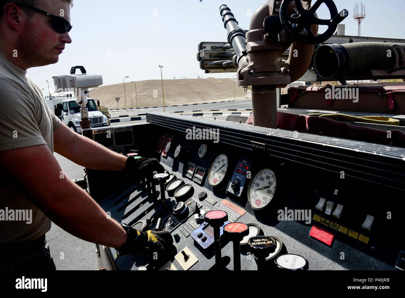 Staff Sgt. Josh Patterson, 379th Expeditionary Civil Engineer Squadron ...