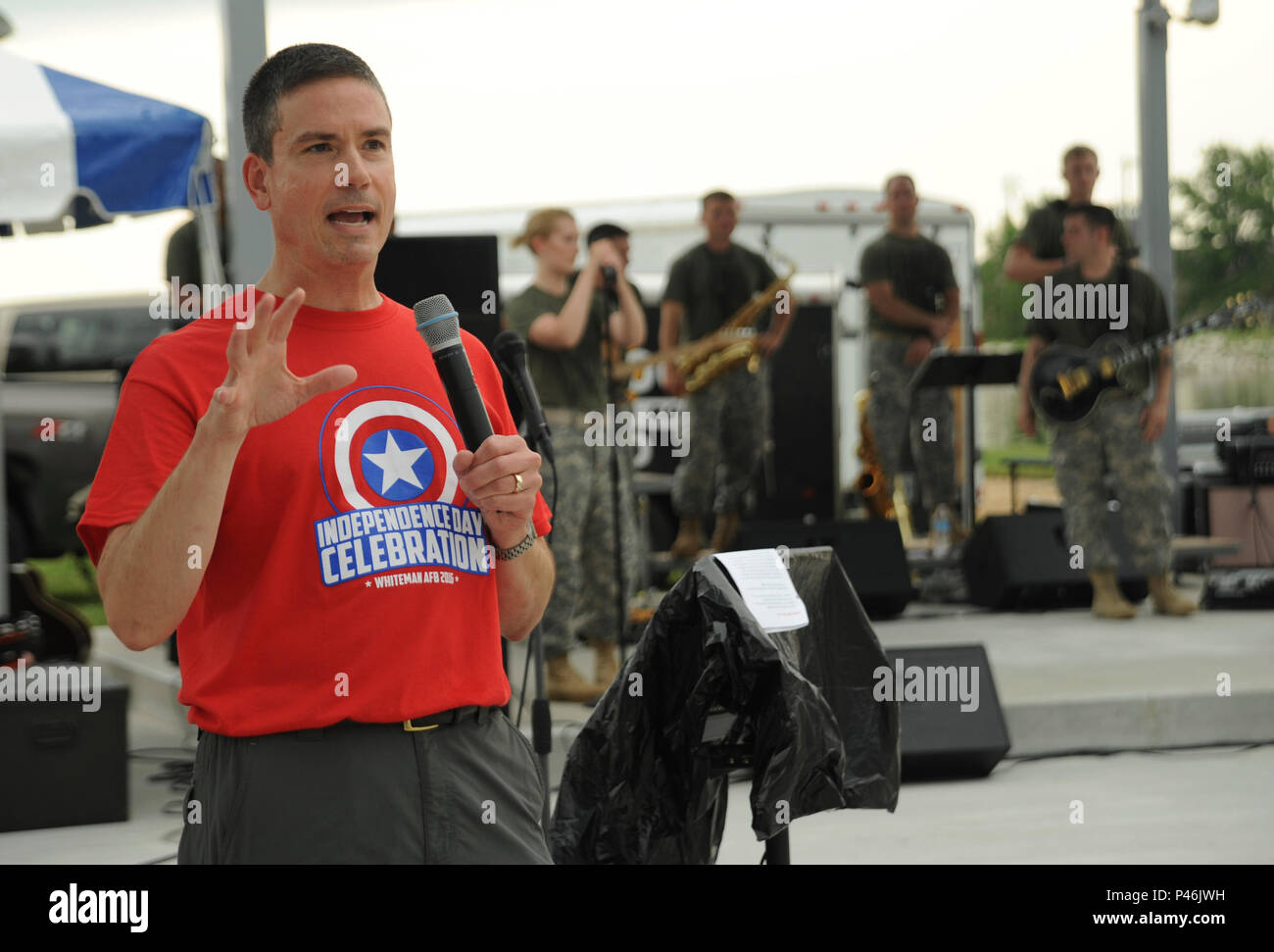 U.S. Air Force Brig. Gen. Paul W. Tibbets IV, the 509th Bomb Wing ...