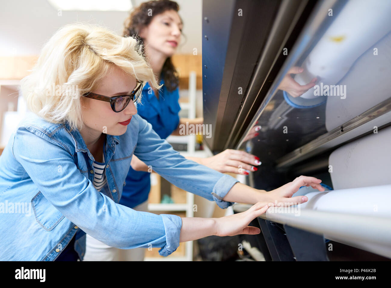 Plotter printing hi-res stock photography and images - Alamy