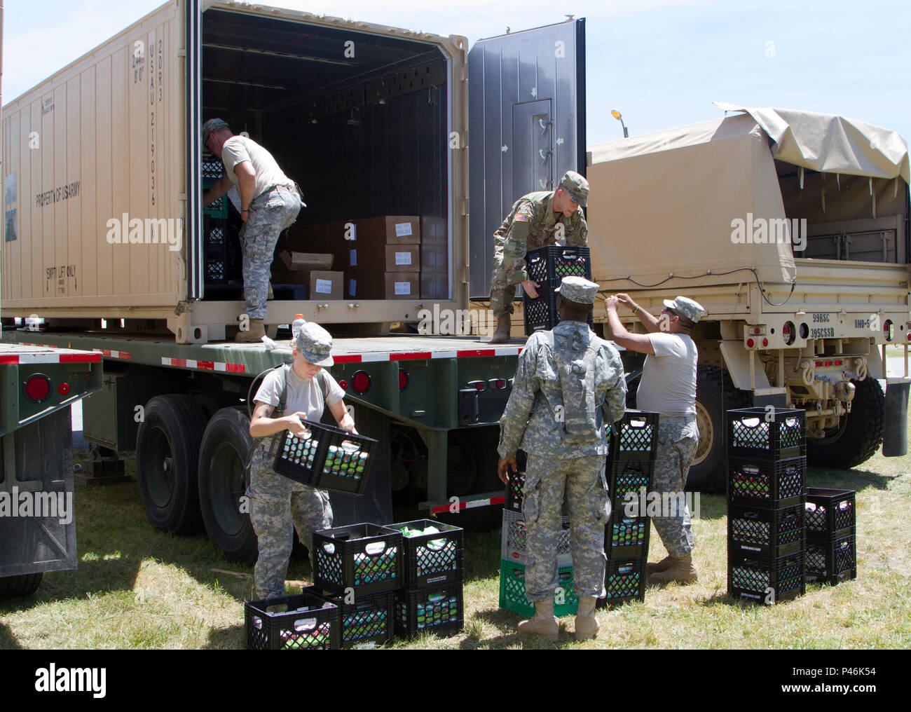A.P. HILL, VA. -- Reserve Soldiers from several different states off ...