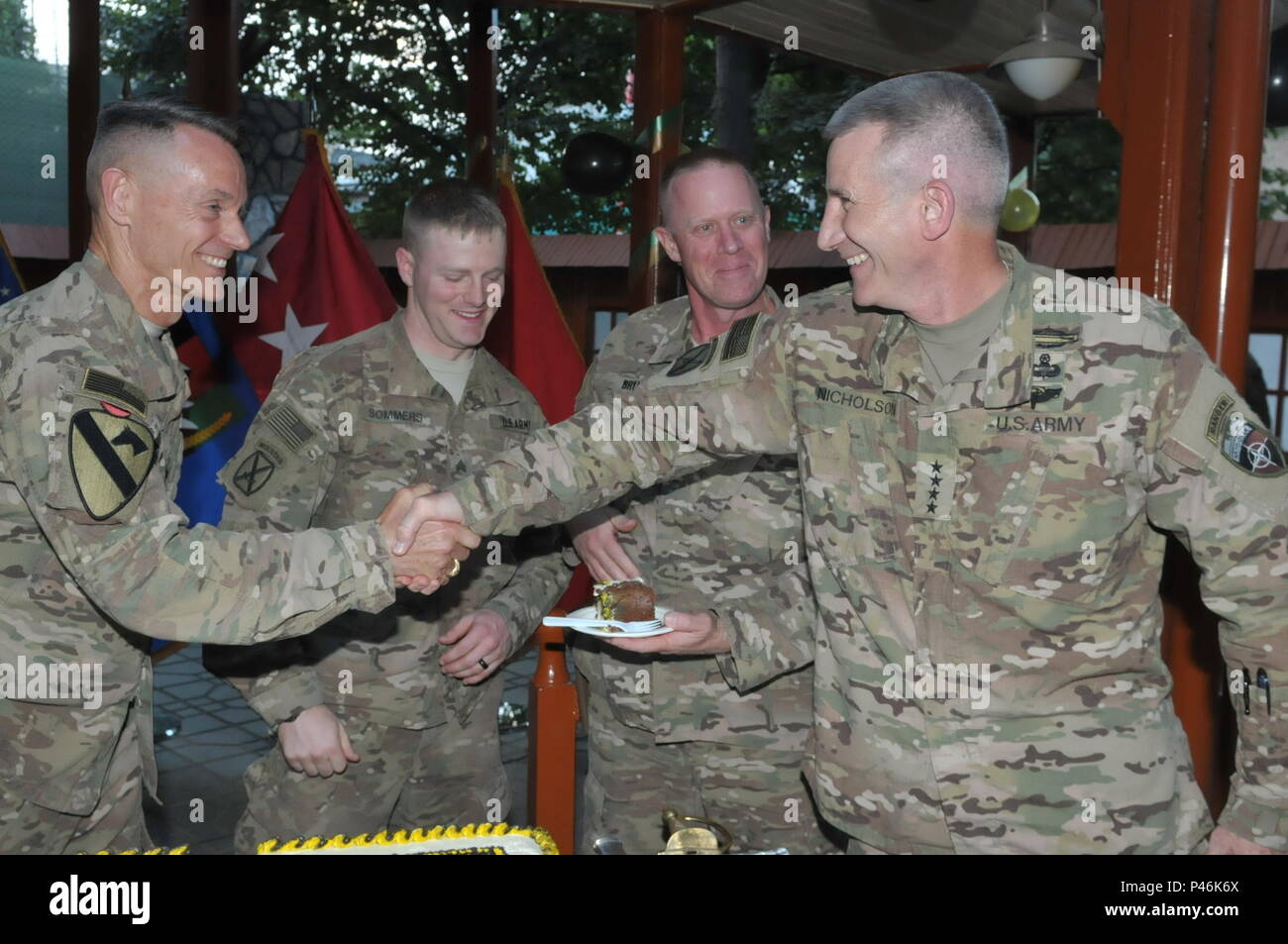 Maj gen john w nicholson jr hi-res stock photography and images - Alamy