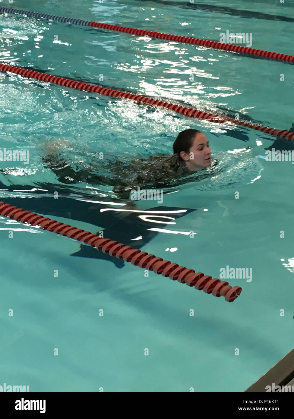 New York Air National Guard Staff Sgt. Amanda Cimorelli competes in the ...