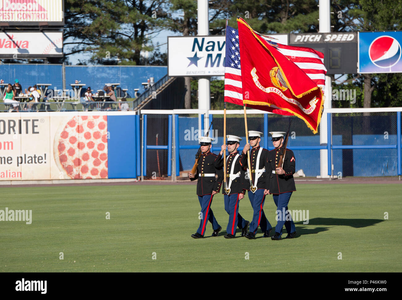 NORFOLK, Va. - Marines with U.S. Marine Corps Forces Command serve as ...