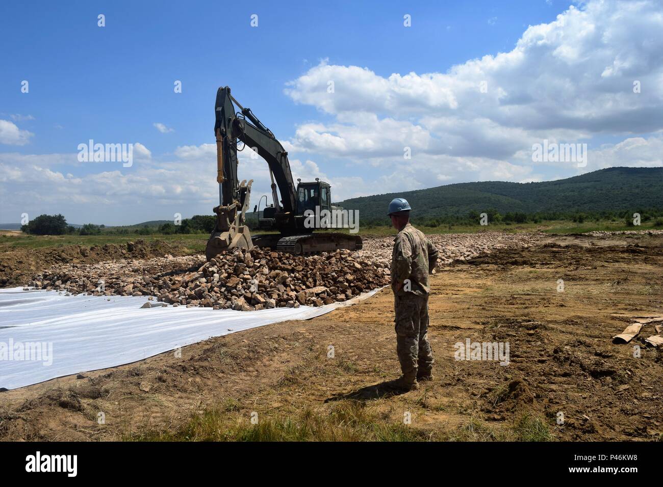 Sgt. 1st Class Barry Cannon, 168th Engineer Brigade, Mississippi Army ...