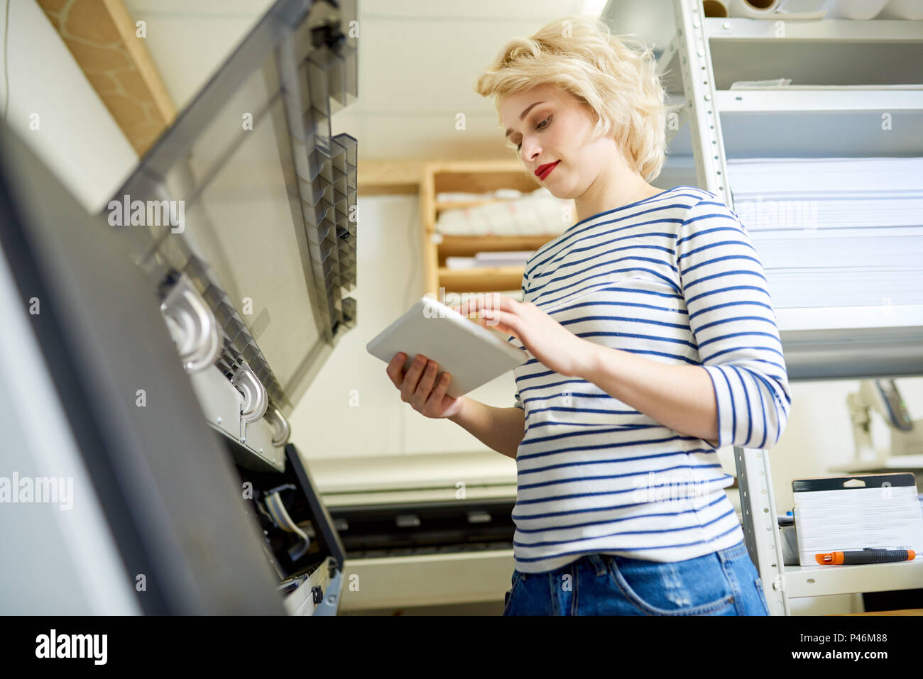 Printer office hi-res stock photography and images - Alamy