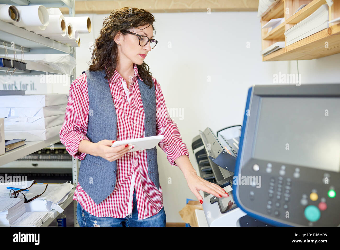Calibrating machine hi-res stock photography and images - Alamy
