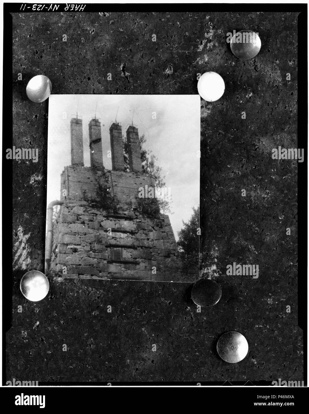 11. Photocopied June 1978. HOT BLAST STOVE ON 'NEW' FURNACE. NOTE ...