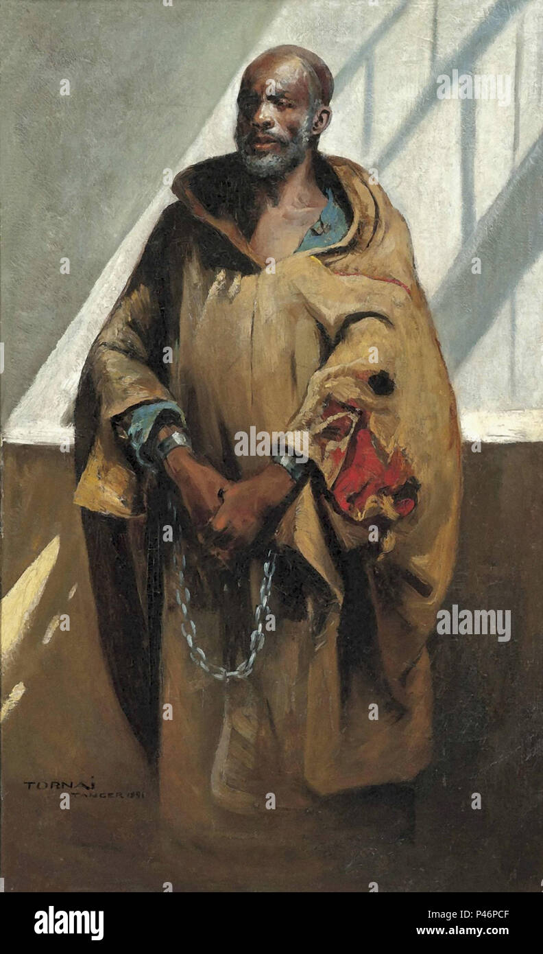 Tornai Gyula - on the Slave Market Tangier Stock Photo - Alamy