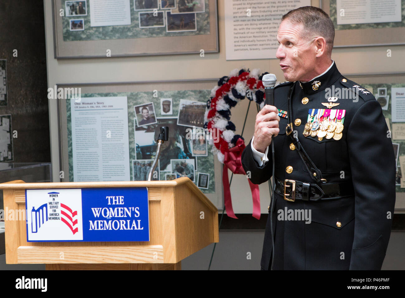 U.S. Marine Corps Lt. Gen. Robert S. Walsh, deputy commandant for ...