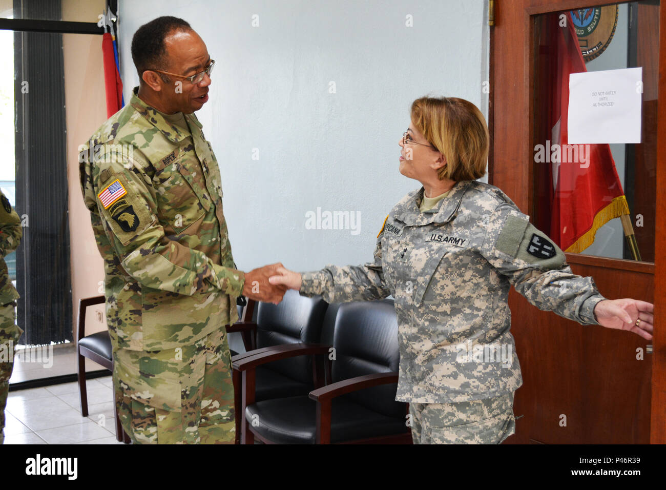 Greets maj gen a c roper hi-res stock photography and images - Alamy