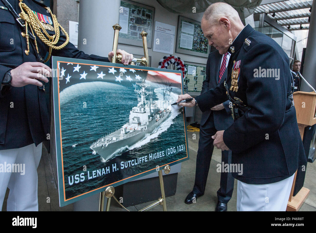 U.S. Marine Corps Gen. Robert B. Neller, commandant of the Marine Corps ...