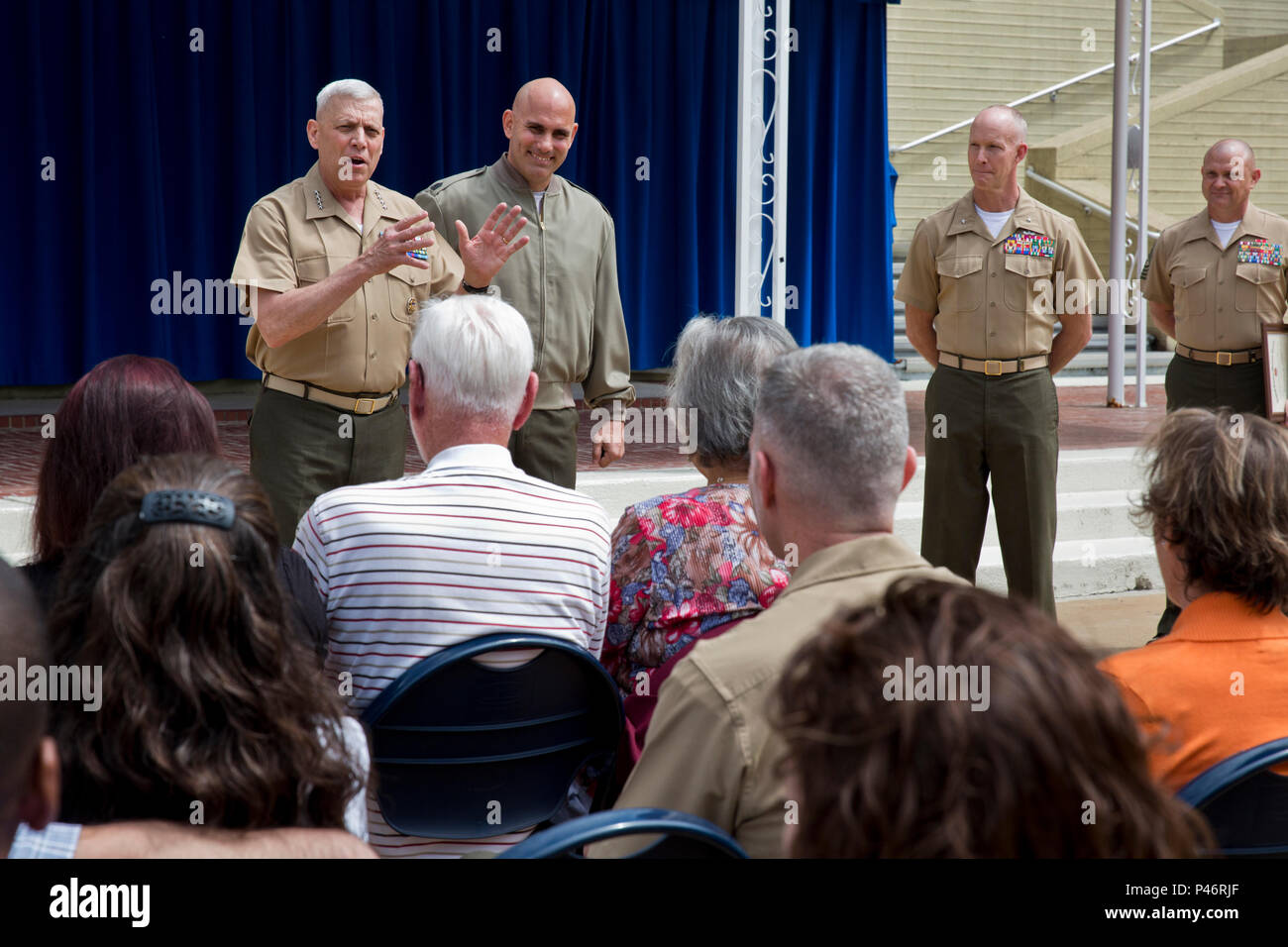 U.S. Marine Corps Gen. John M. Paxton Jr., assistant commandant of the ...