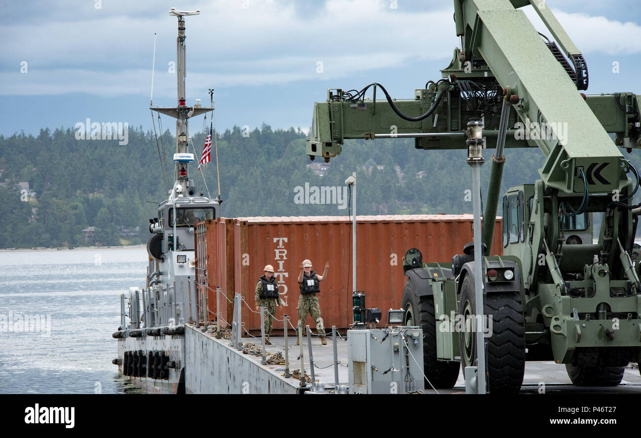 INDIAN ISLAND, Wash. (June 15, 2016) - Sailors, attached to Amphibious ...