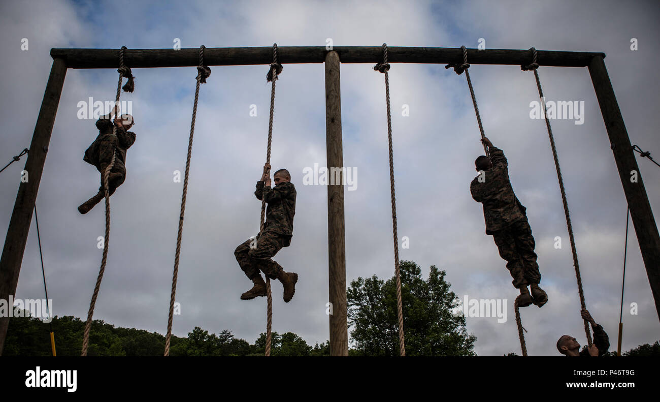 Candidates with India Company, Officer Candidate School (OCS) conduct ...