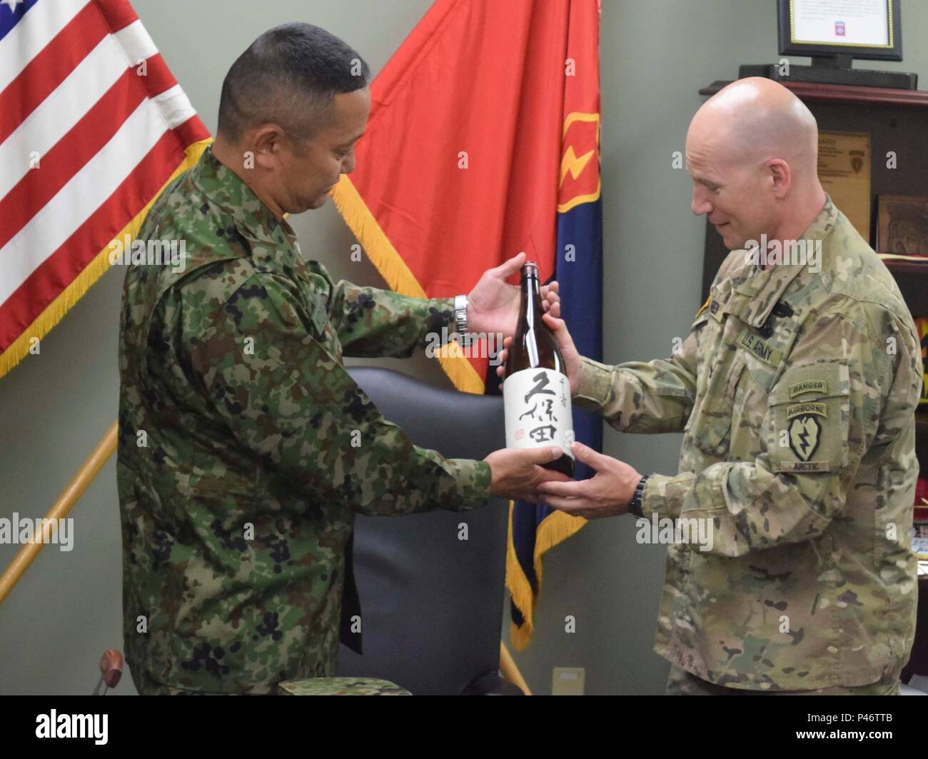 Japanese Maj. Gen. Yasuyuki Kodama, commanding general of the Japan ...