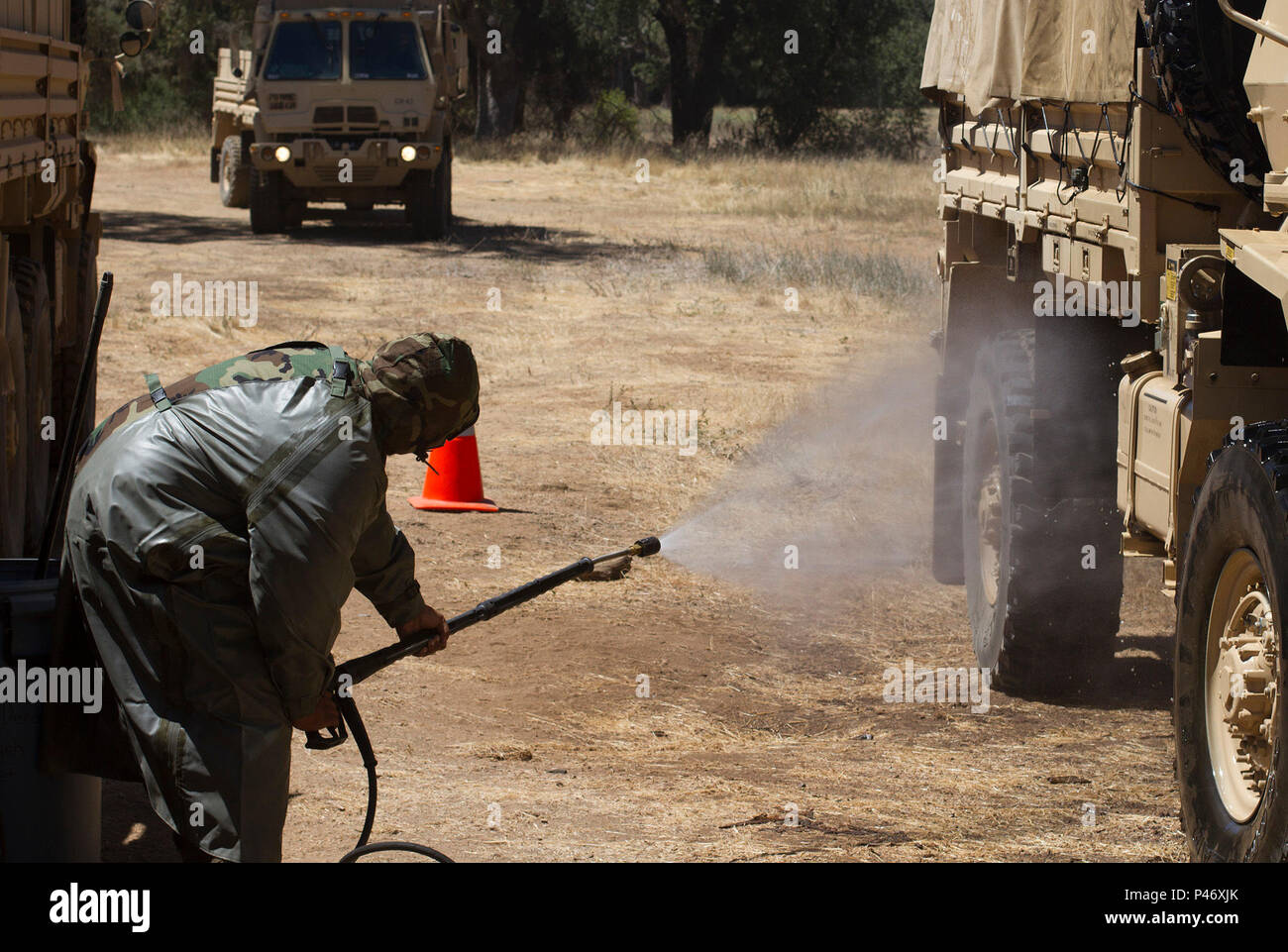 Operational Decontamination Exercise High Resolution Stock Photography ...