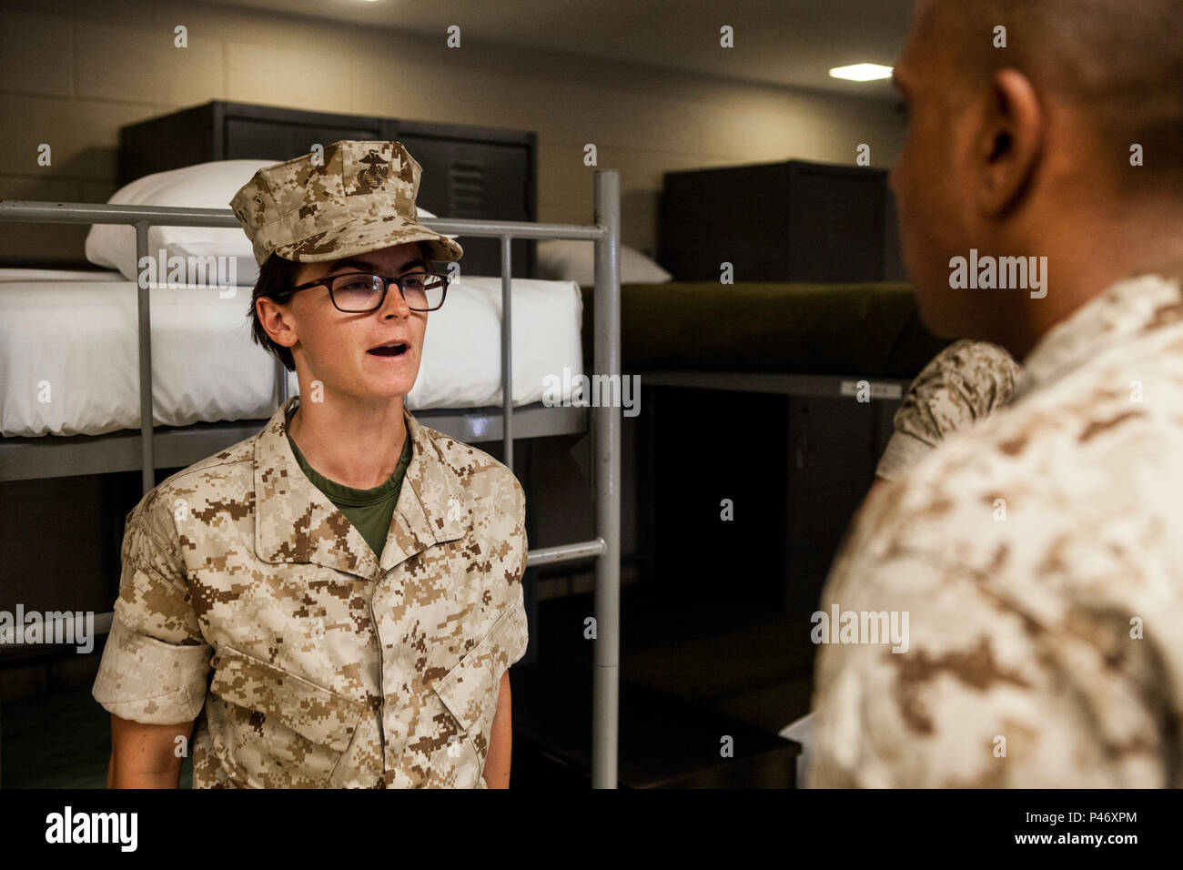 Company commanders inspection hi-res stock photography and images - Alamy
