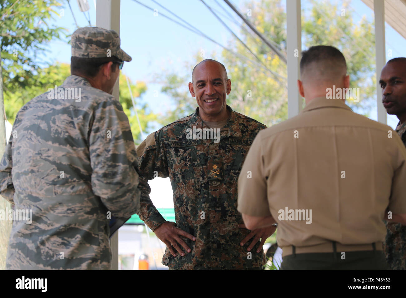 Maj. Gen. Antony Anderson, Chief of Defence Staff for the Jamaica ...