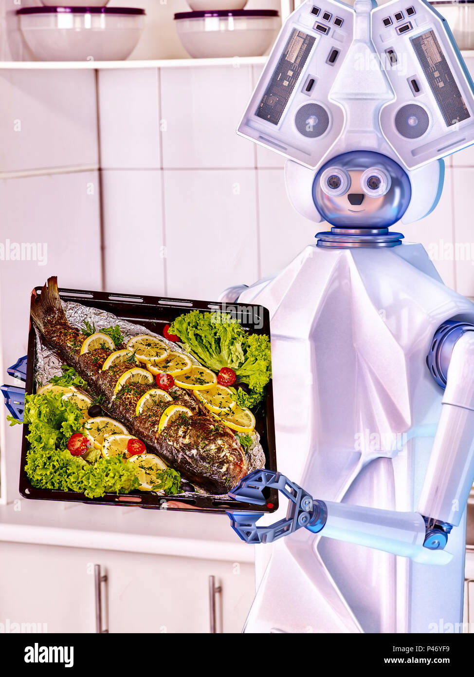 Fish robot hi-res stock photography and images - Alamy