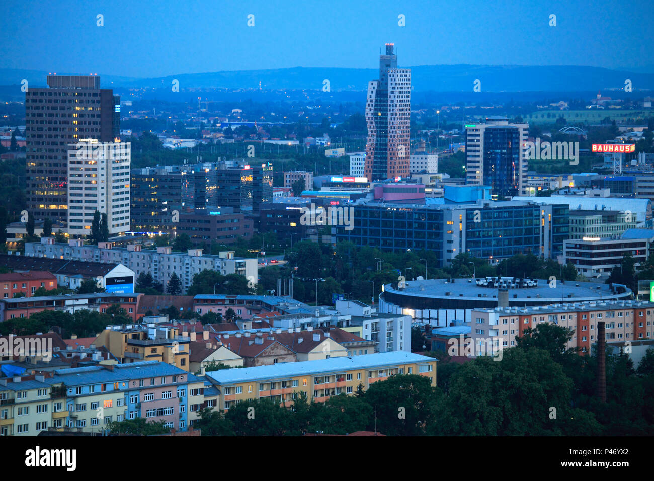 Brno aerial hi-res stock photography and images - Alamy