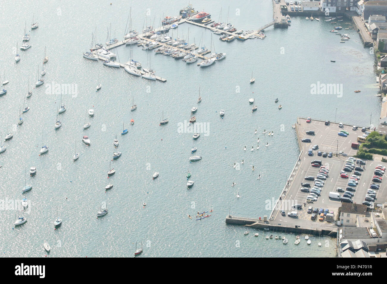 Boats bird's eye view hi-res stock photography and images - Alamy