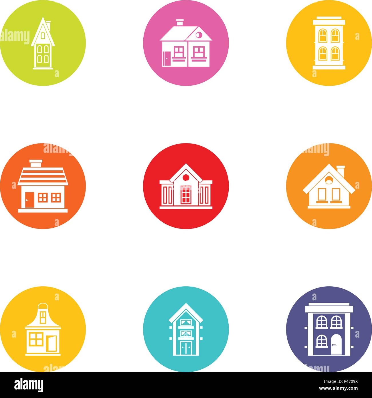 Construction residence low Stock Vector Images - Alamy