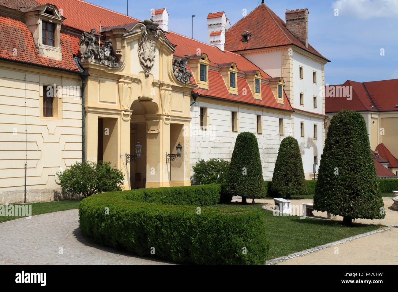 Czech Republic, Moravia, Valtice, Castle Stock Photo - Alamy