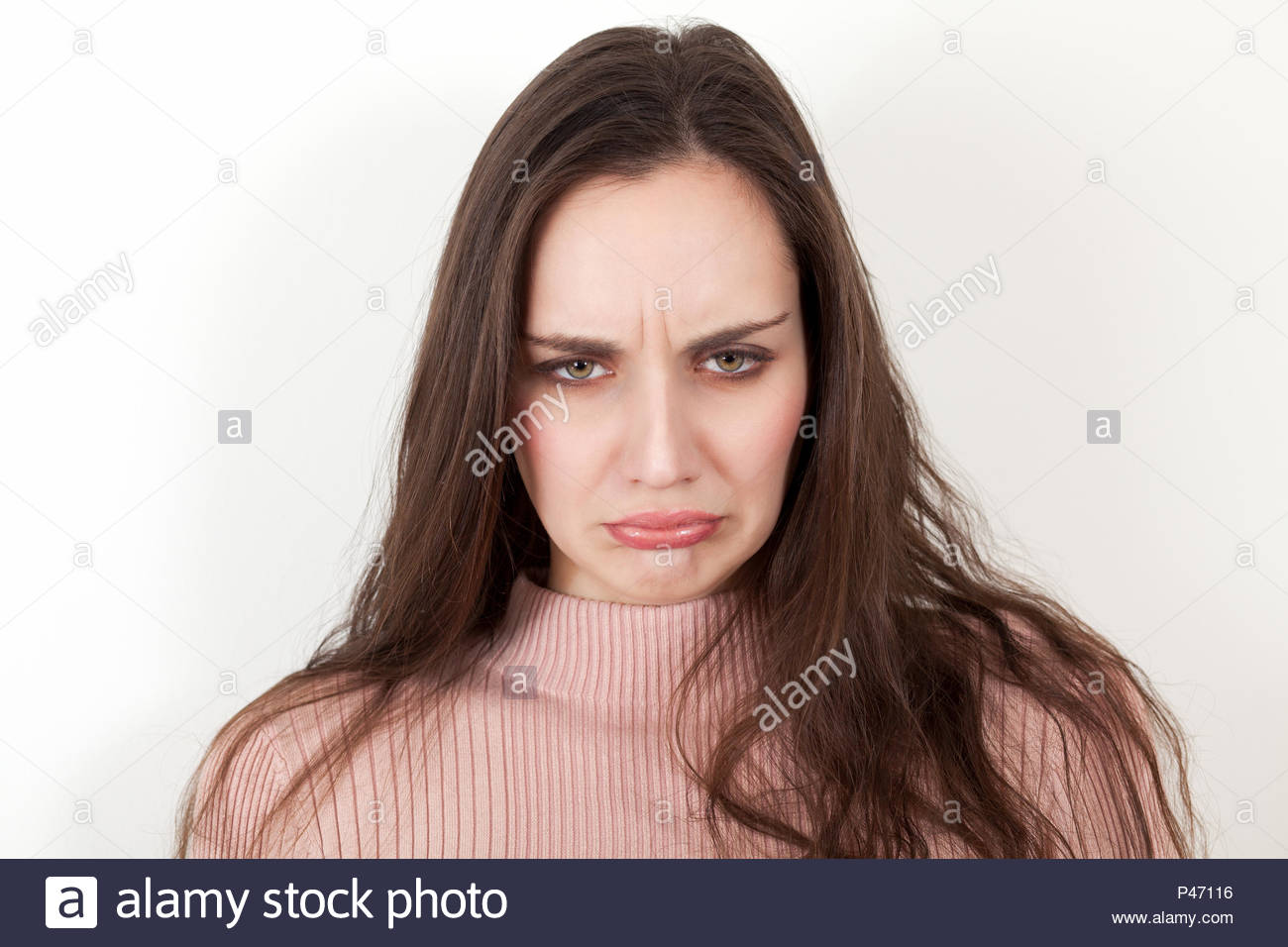 Scowling Woman Stock Photos & Scowling Woman Stock Images - Alamy
