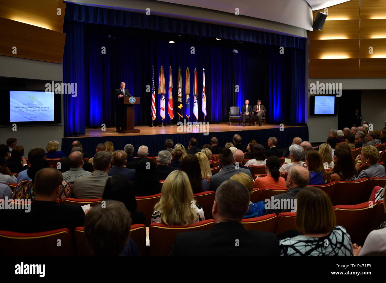 Deputy Secretary of Defense Bob Work provides remarks at the 4th Estate ...