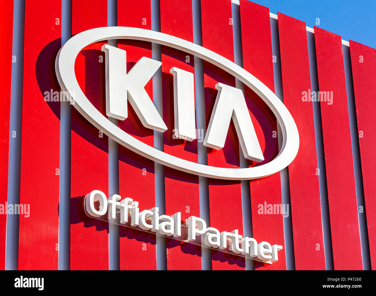 Kia logo south korea hi-res stock photography and images - Alamy