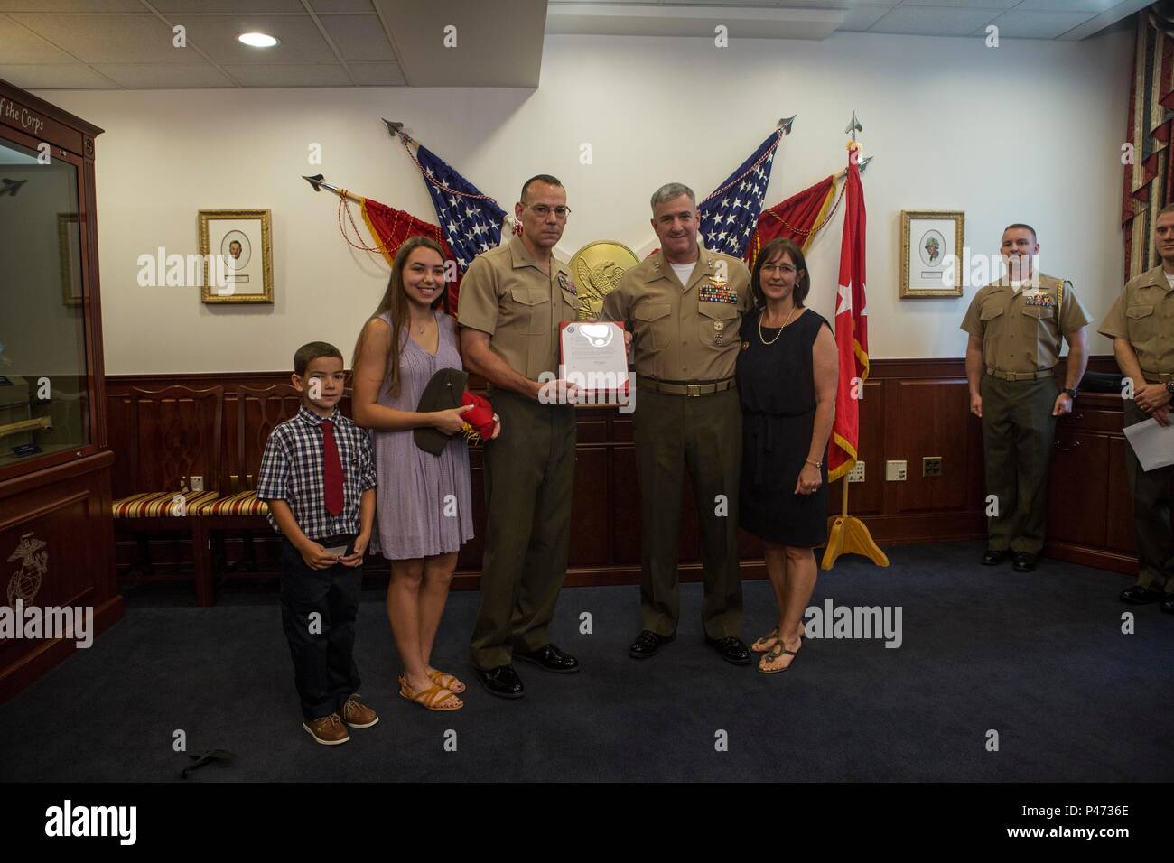 At the Pentagon in Washington, D.C., U.S. Marine Corps Brig. Gen. Ryan ...