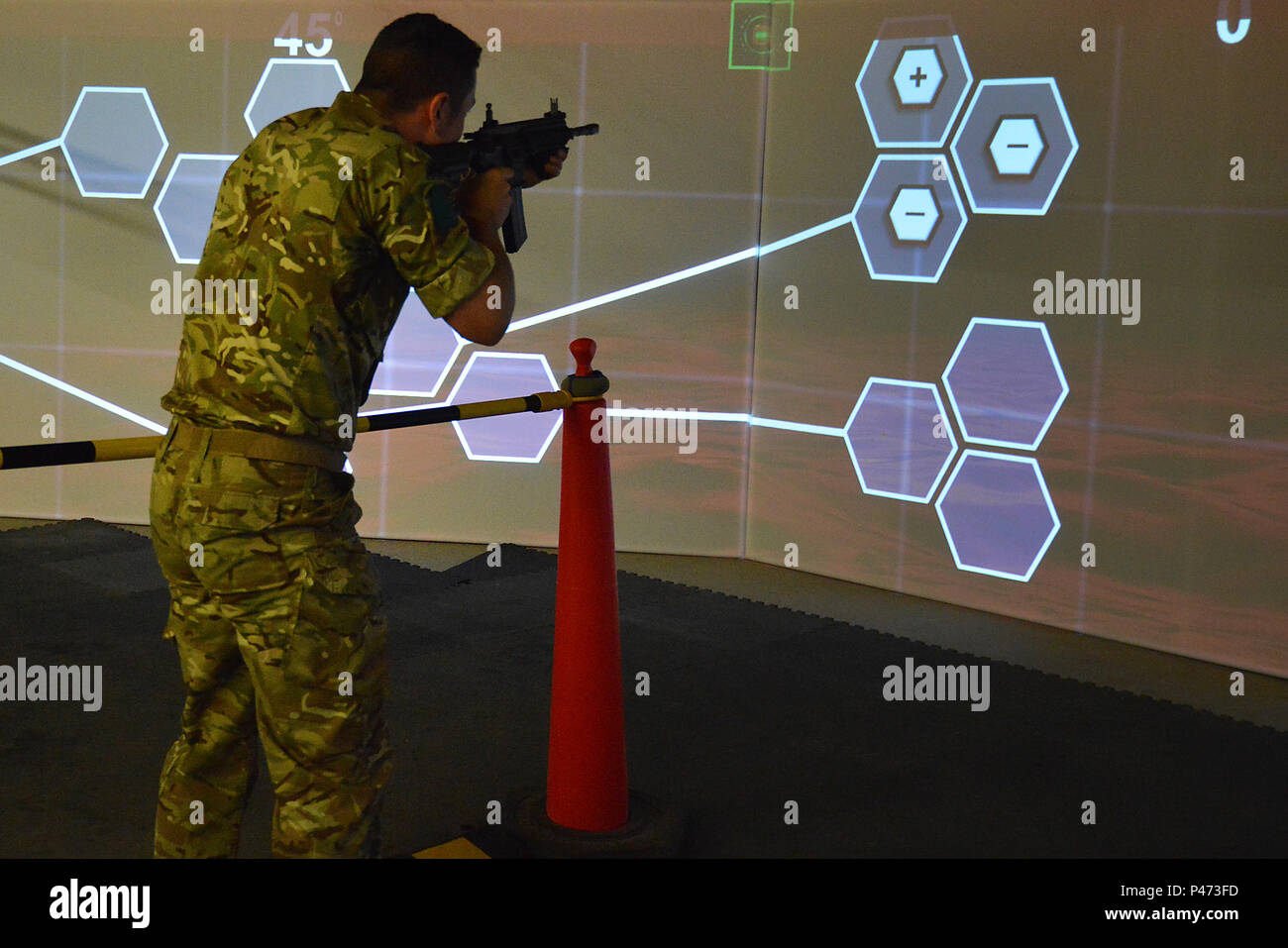 Gunfighter gymnasium hi-res stock photography and images - Alamy