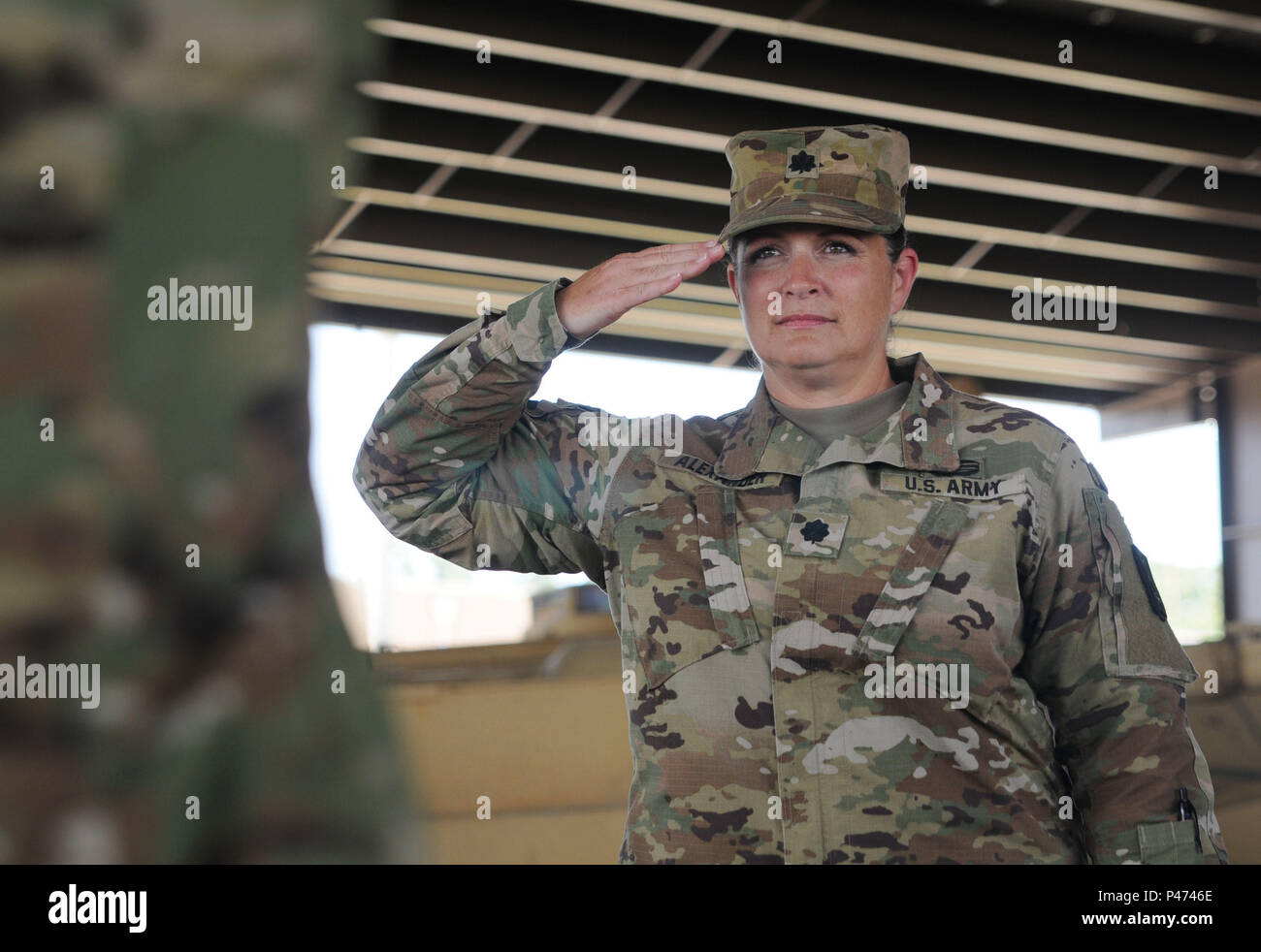 The first female officer of the Mississippi Army National Guard assumed ...