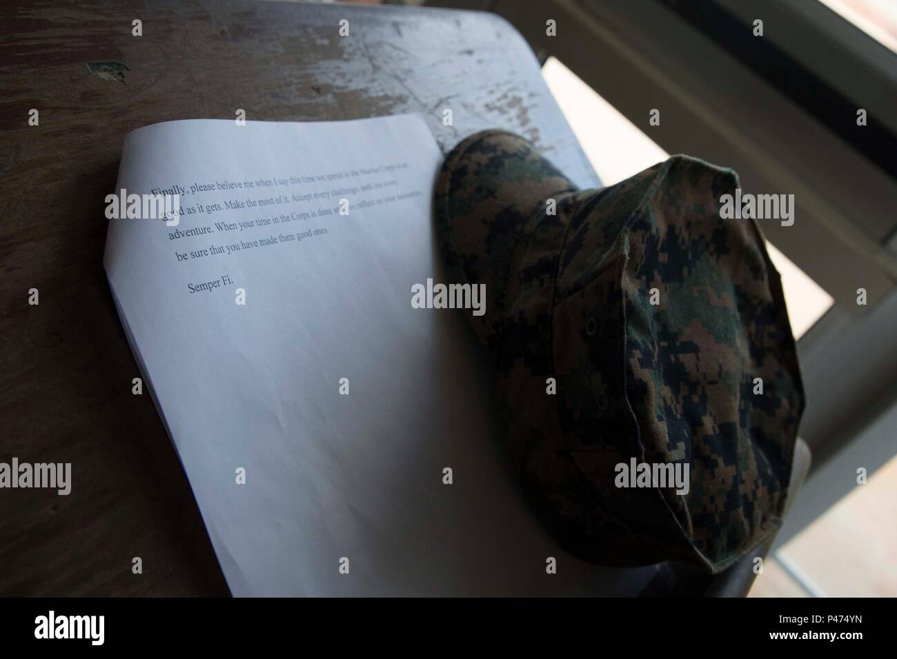 Gunnery sergeant mark e danchak hi-res stock photography and images - Alamy