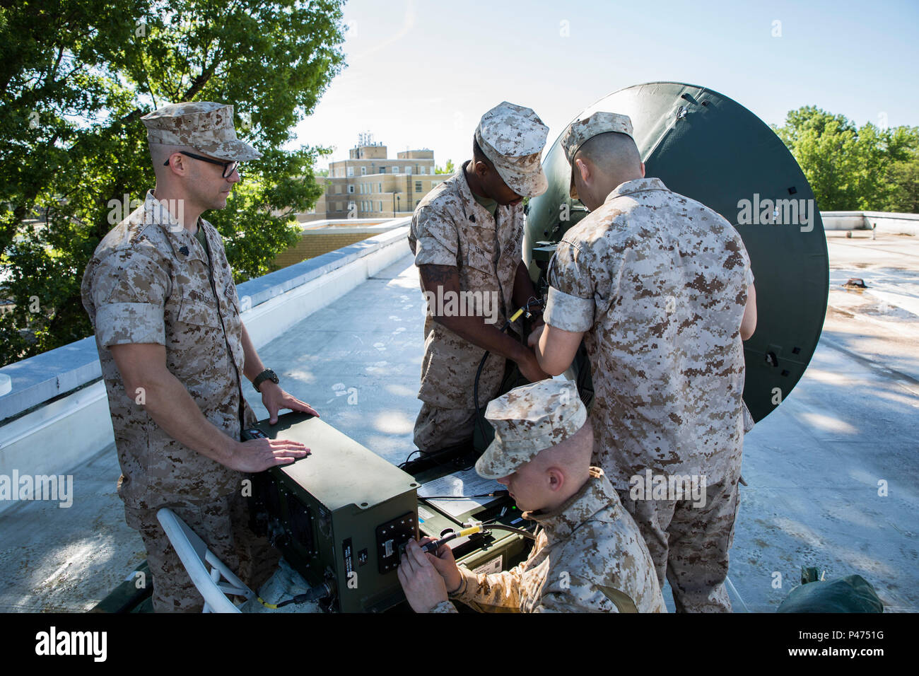 6th communications battalion hi-res stock photography and images - Alamy