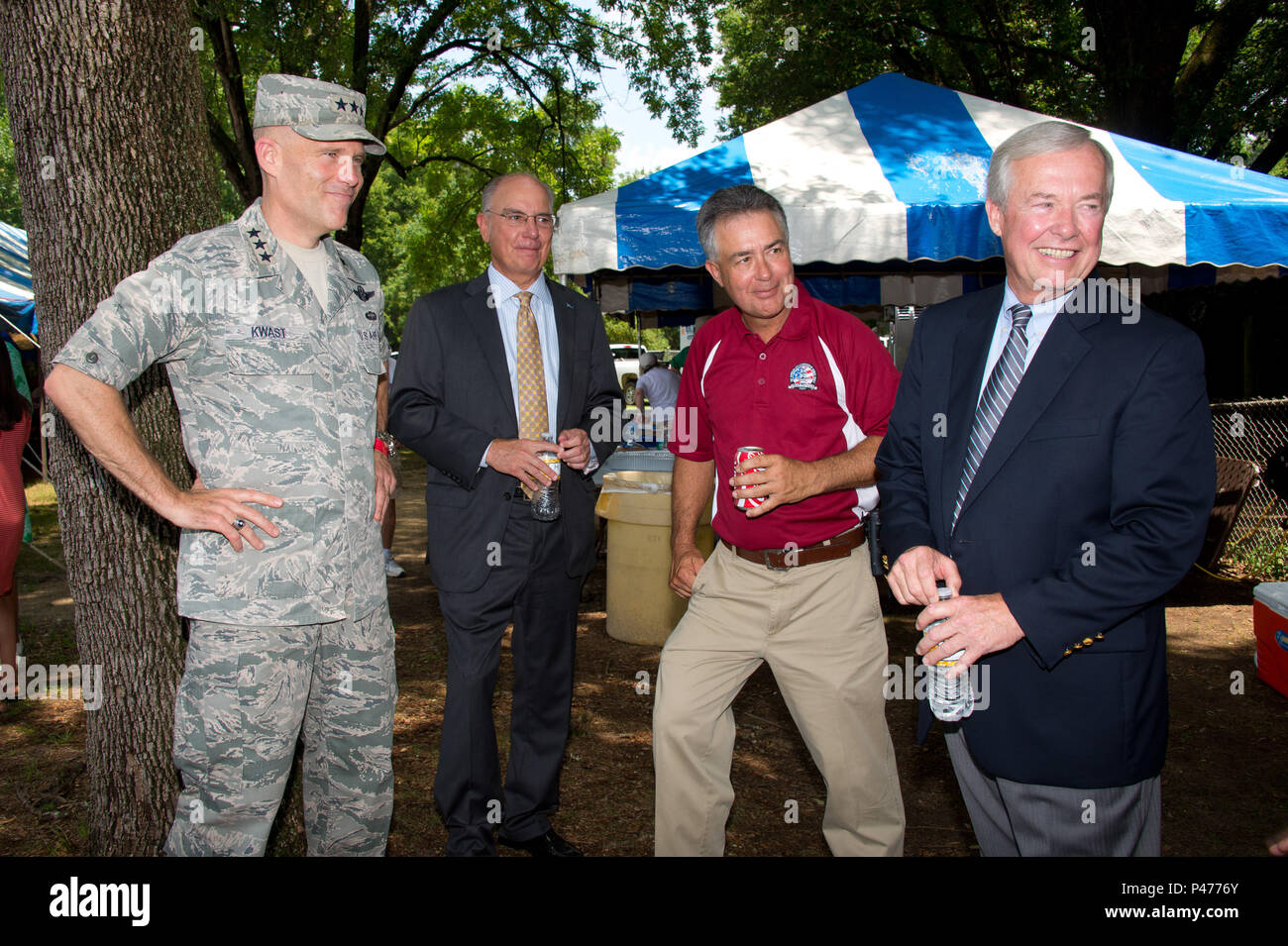 Montgomery, Ala. - Lieutenant General Steven Kwast, A. Bruce Crawford ...