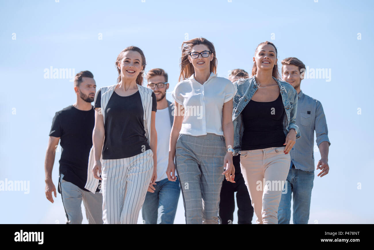 Girl team step hi-res stock photography and images - Alamy