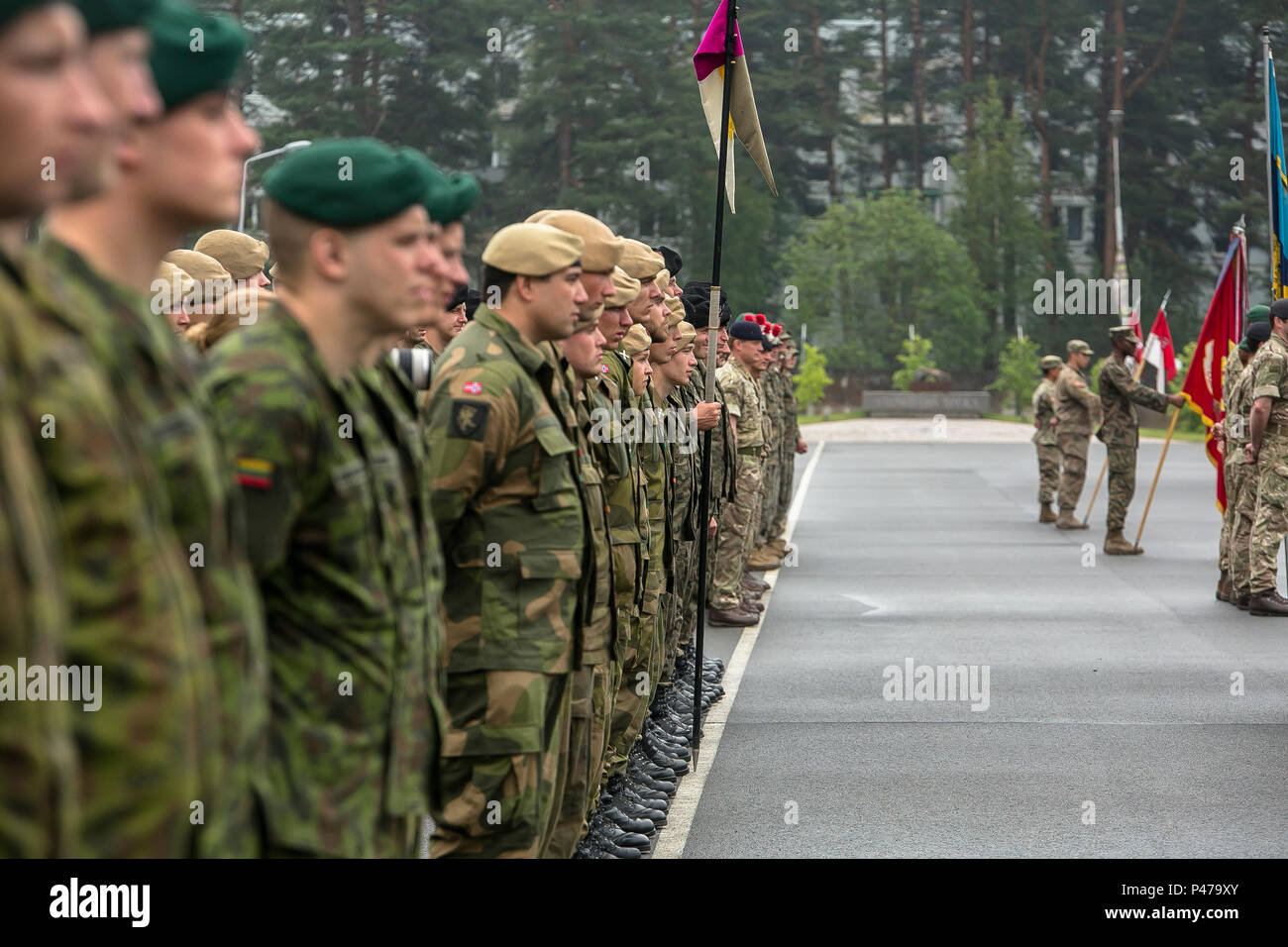 Unity between NATO Allies ensures a lasting relationship. (U.S. Marine ...